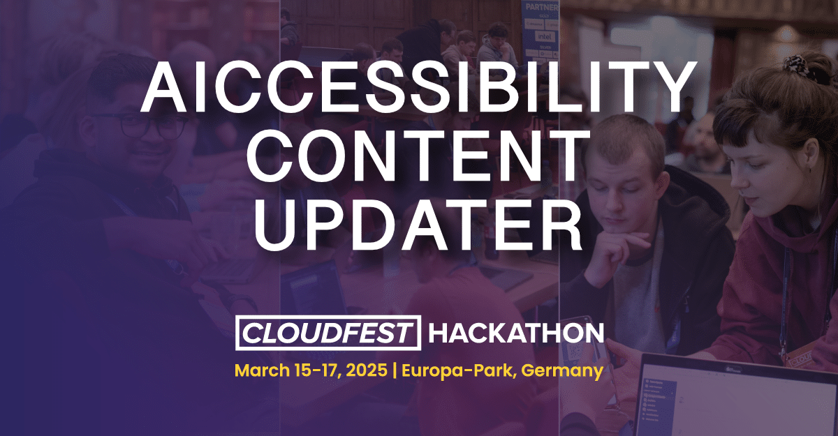 AIccessiblity Content Updater - CloudFest - Hackathon
